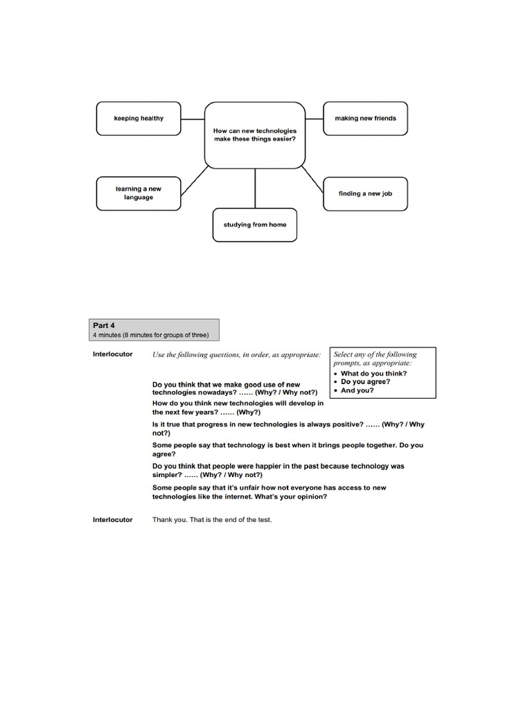 C1 Speaking | PDF