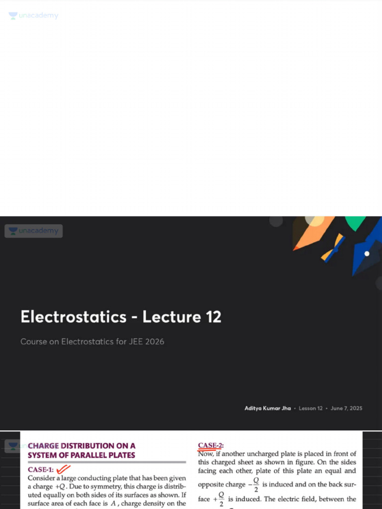 Electrostatics Lecture 12 With Anno | PDF