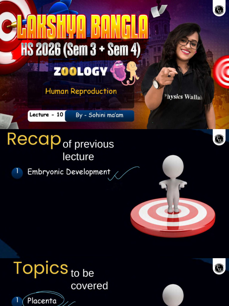 Human Reproduction 10 Class Notes | PDF