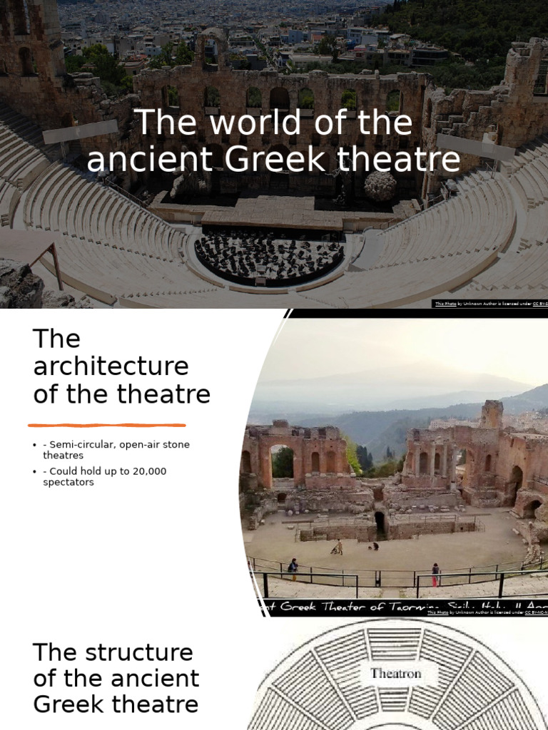 Ancient Greek Theatre Overview | PDF