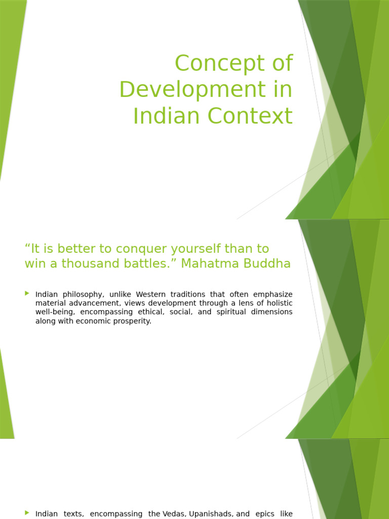 Concept of Development in Indian Context | PDF | Moksha | Kama