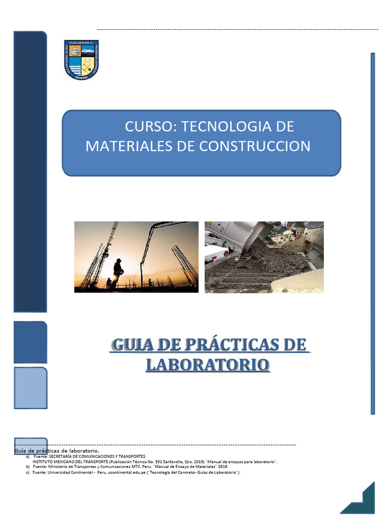 Guia de Practica de Laboratorio 03 % Absorcion | PDF | Agua | Laboratorios
