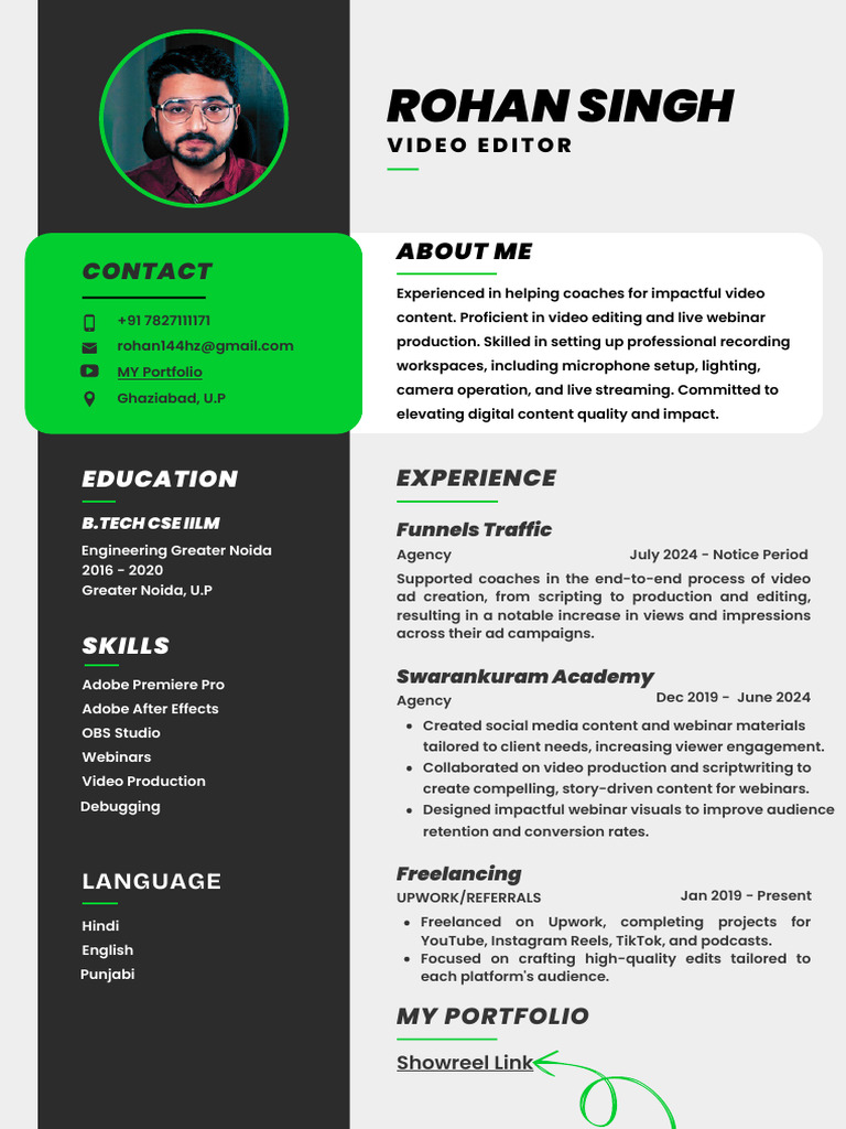 Rohan's Resume 4 | PDF