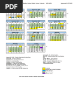 BCU Academic Calendar 2025-2026 | PDF | Academic Term | Educational Stages