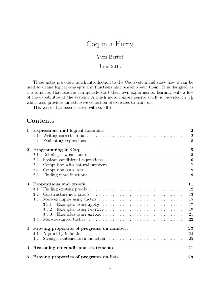 coq-hurry | PDF | Boolean Data Type | Function (Mathematics)