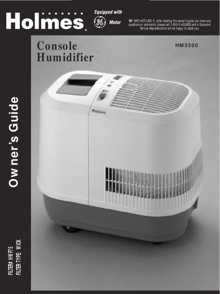 Holmes MH3500 Console Humidfier | PDF | Manufactured Goods | Nature