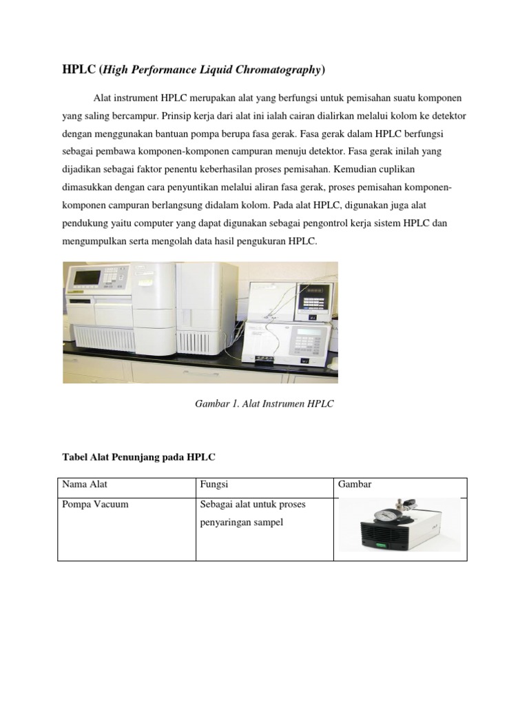 HPLC | PDF