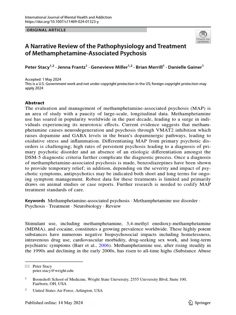 A Narrative Review of The Pathophysiology and Treatment of ...
