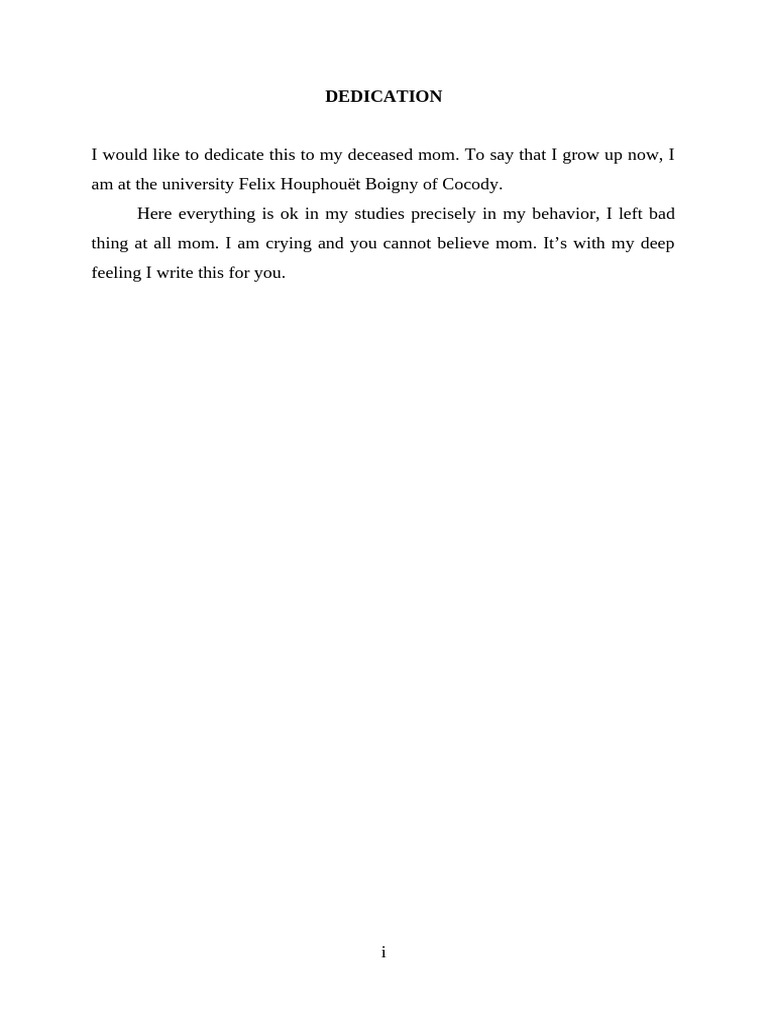 Dedication | PDF