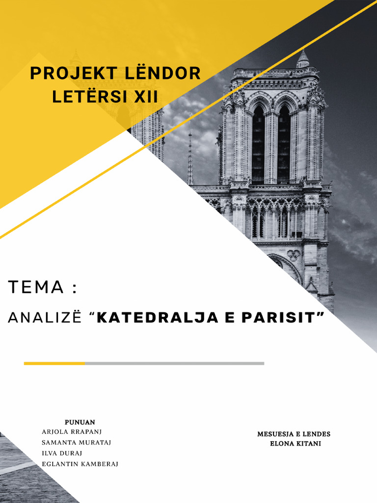 Arjola Projekt Letersi 1 | PDF