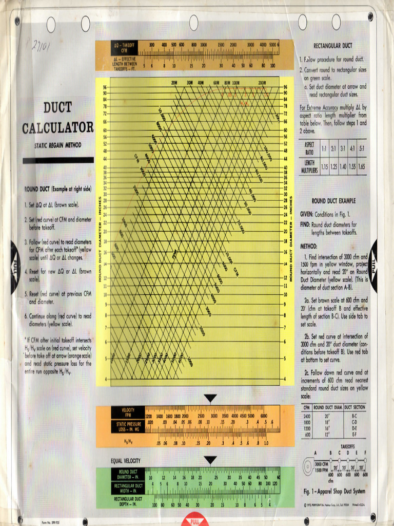 Duct Calculator Carrier | PDF | Duct (Flow) | Friction