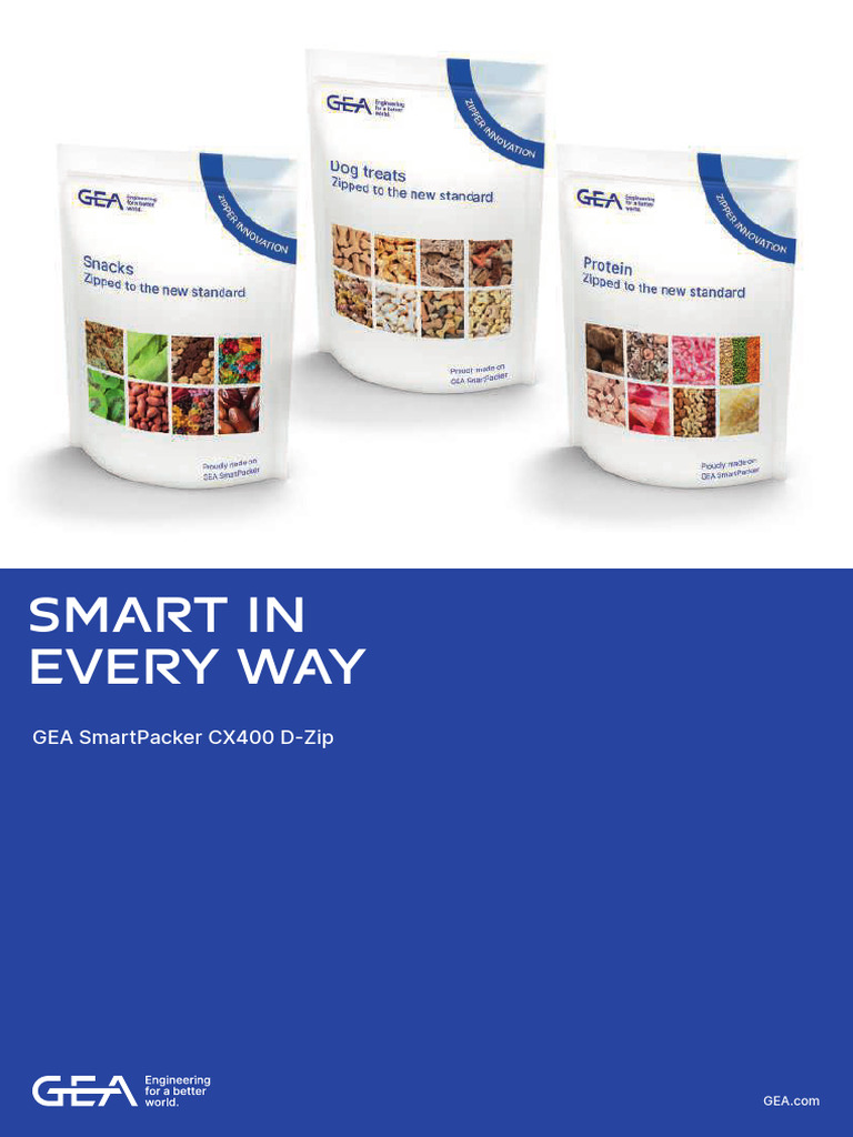 GEA SmartPacker CX400 D-Zip Overview | PDF