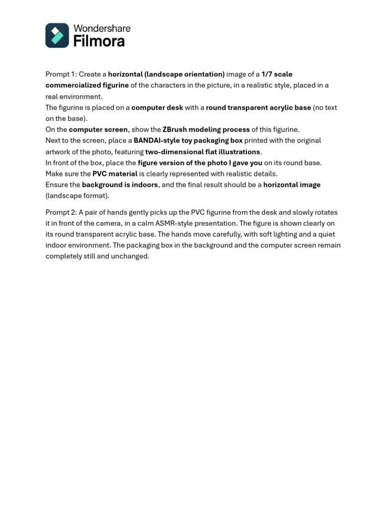 NanoBanana Figure Wondershare Filmora | PDF