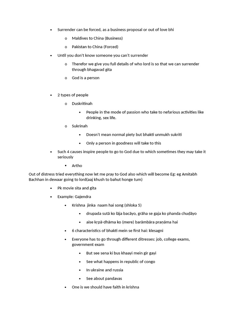 4 Types of People Who Surrender | PDF | Hindu Literature | Vaishnava Texts