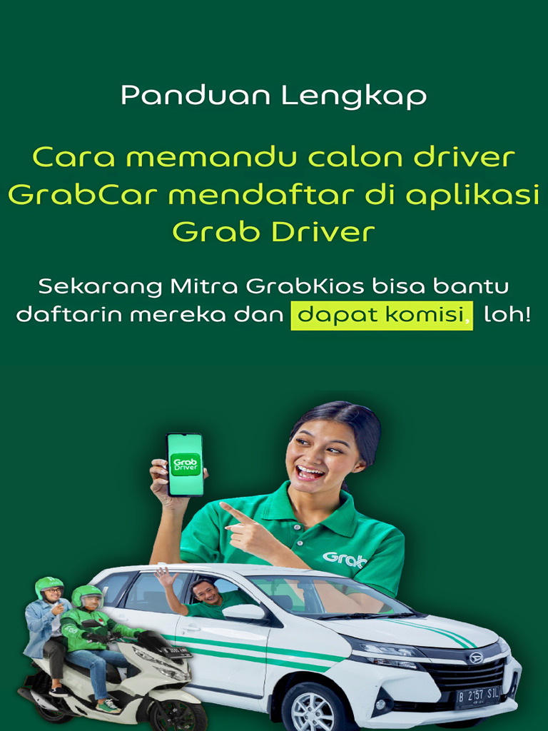 Panduan Pendaftaran Mitra Grabcar | PDF