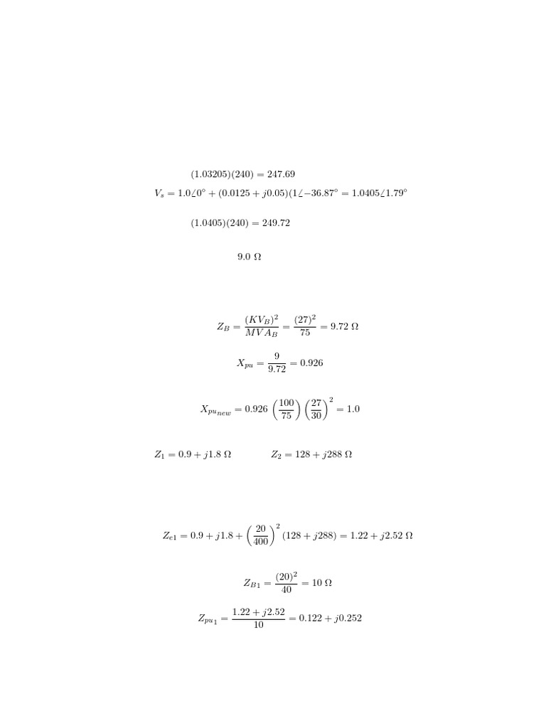 Exercices Pu | PDF | Electrical Impedance | Transformer