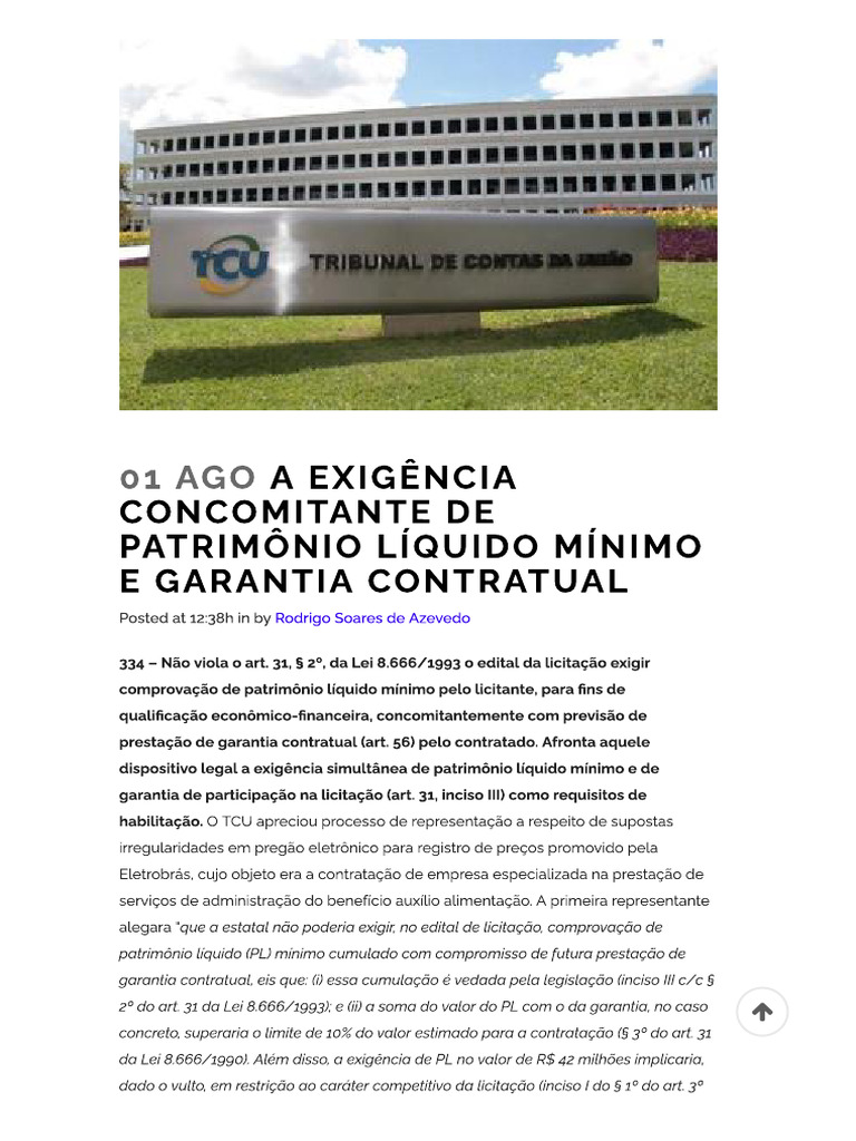 Manual de Medição Software TCU | PDF