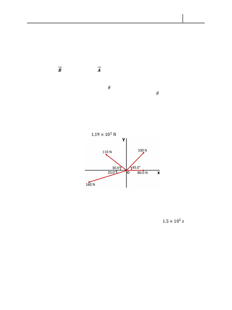 Mechanics Tutorial: Vectors and Forces | PDF