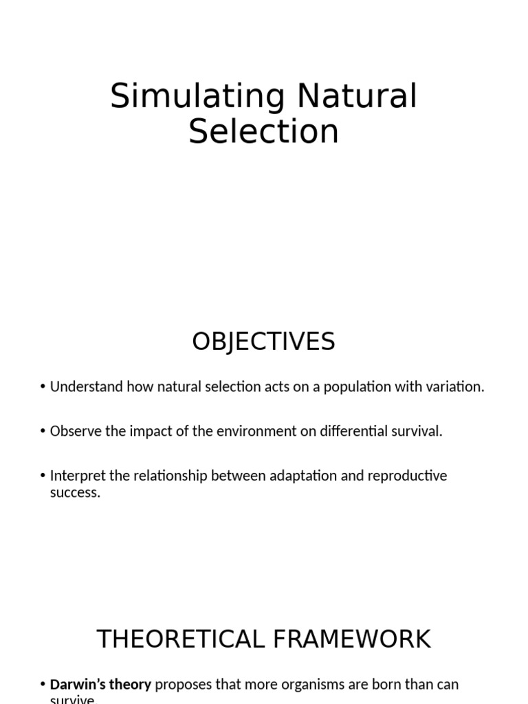 10 Darwinism Lab | PDF | Natural Selection | Adaptation