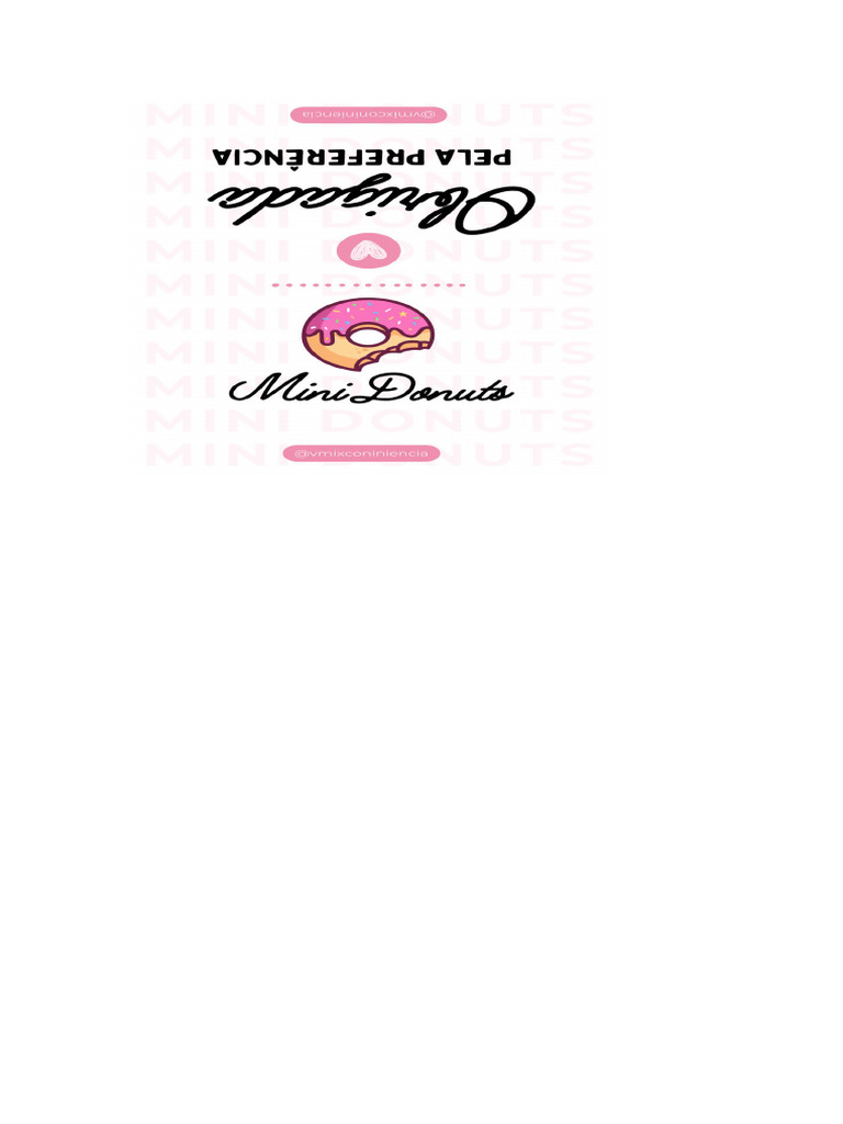 Documento1.Docx Donuts | PDF