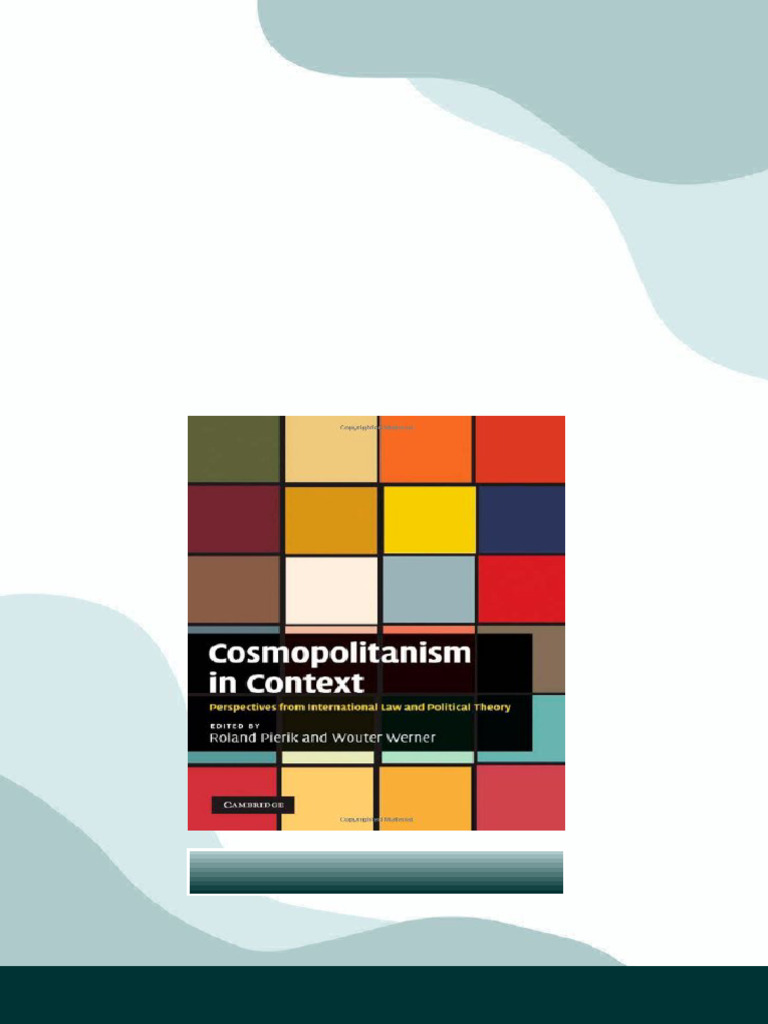 (Ebook) Cosmopolitanism in Context: Perspectives From International Law and Political Theory by ...