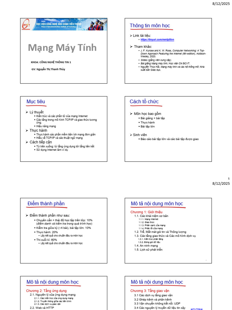 0 - Gioi Thieu Mon Hoc - CLO | PDF