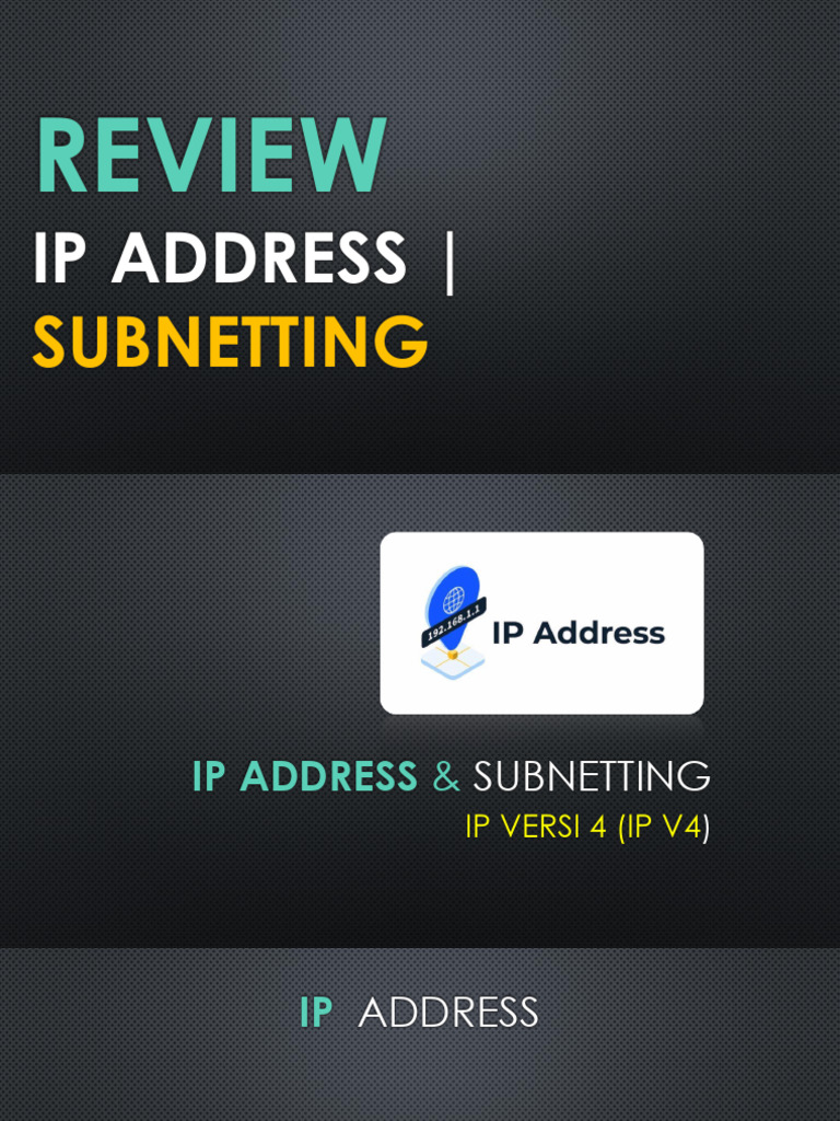 Review Ip Address | PDF