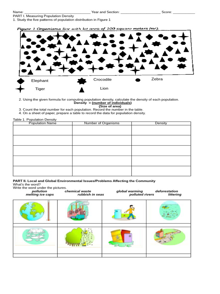 Activity Module 3 and 4 | PDF | Natural Environment