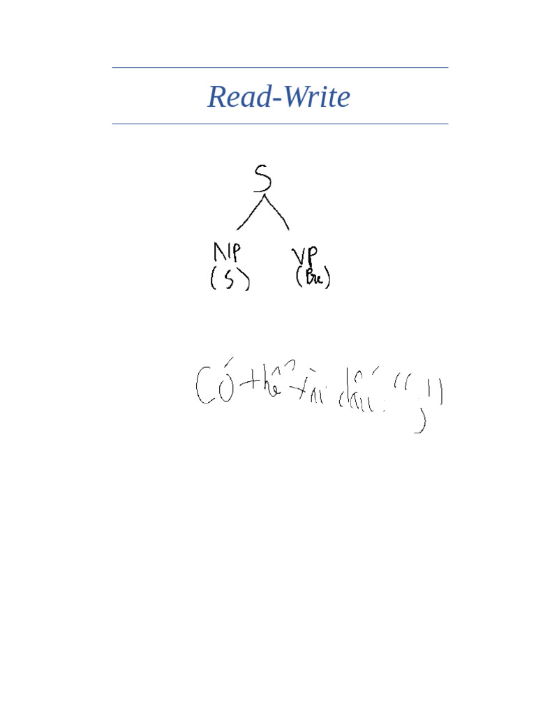 Read Write | PDF