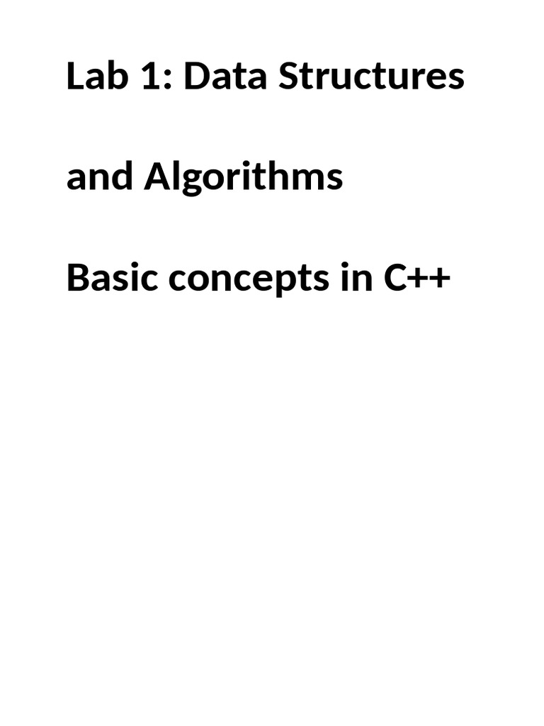 Dsa Lab Manuals Complete | PDF | Algorithms And Data Structures | Software Engineering