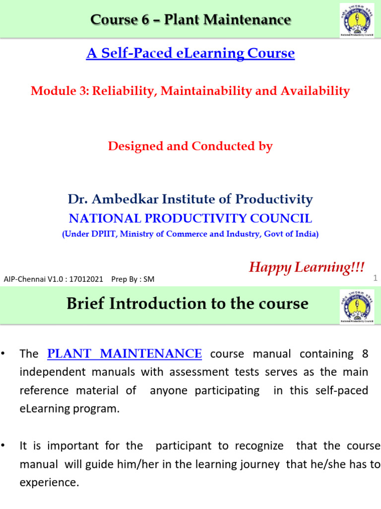Reliability, Maintainability and Availability | PDF | Reliability Engineering