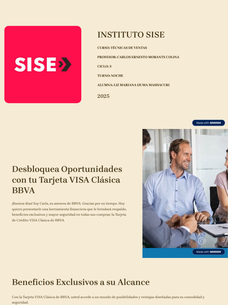 Instituto Sise | PDF | Visa Inc. | Tarjeta de crédito