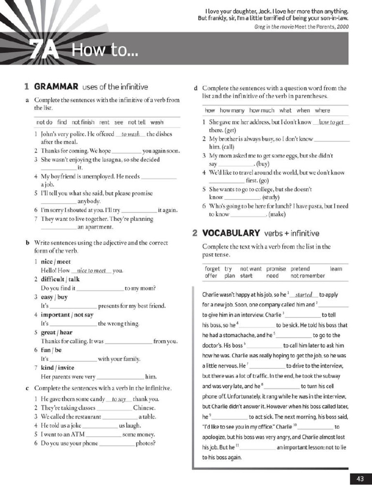 American English File 2 Workbook-44-89 | PDF