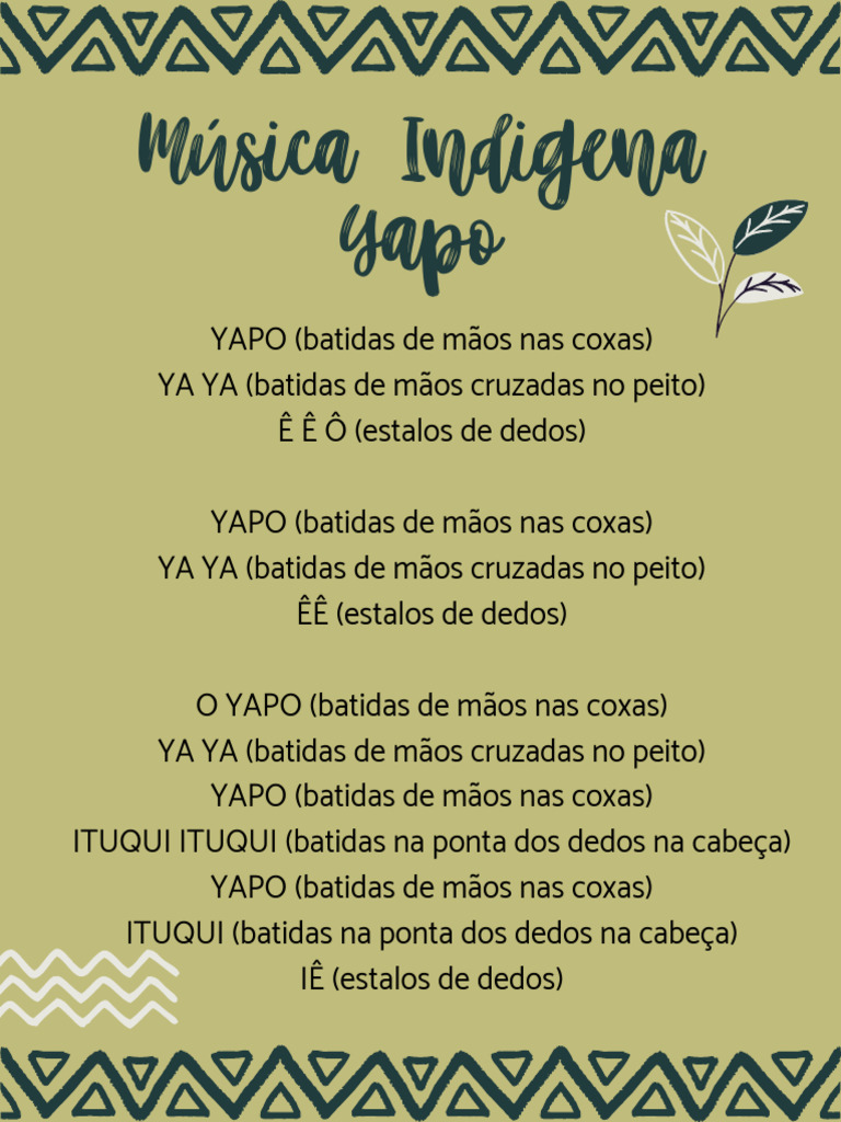 Música Yapo: Origem e Significado | PDF