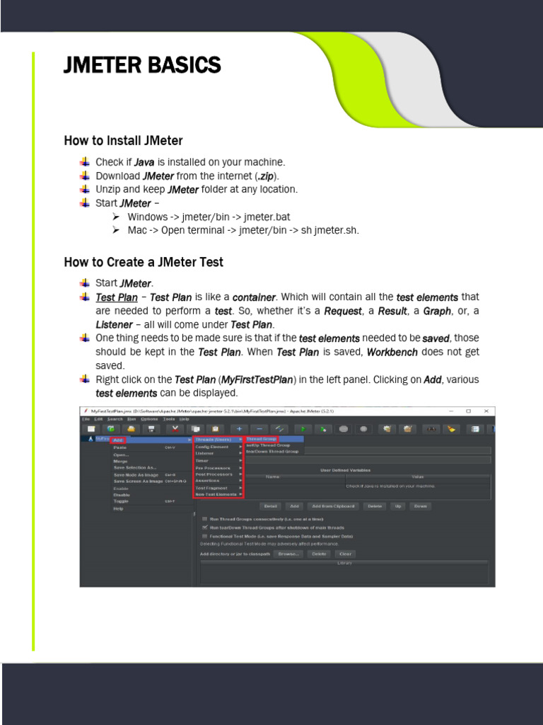 QUICK+BOOK+ +JMeter+Performance+Testing | PDF | Port (Computer ...