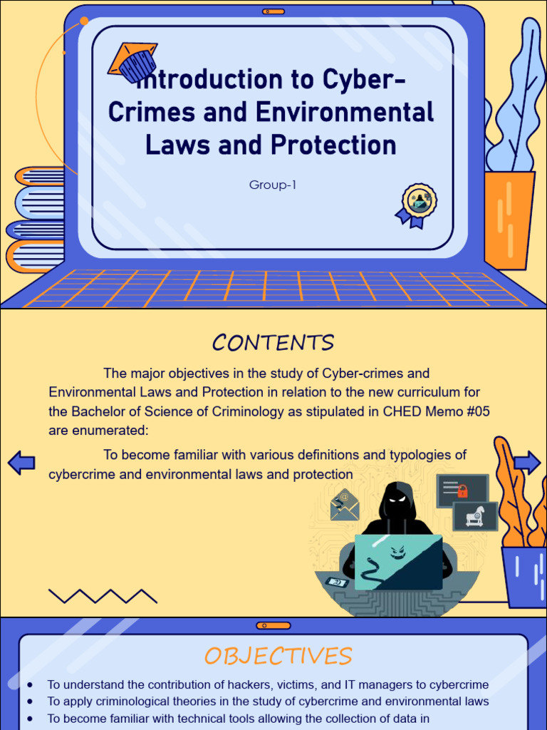 Cybercrime and Environmental Law Overview | PDF | Cybercrime | Stalking