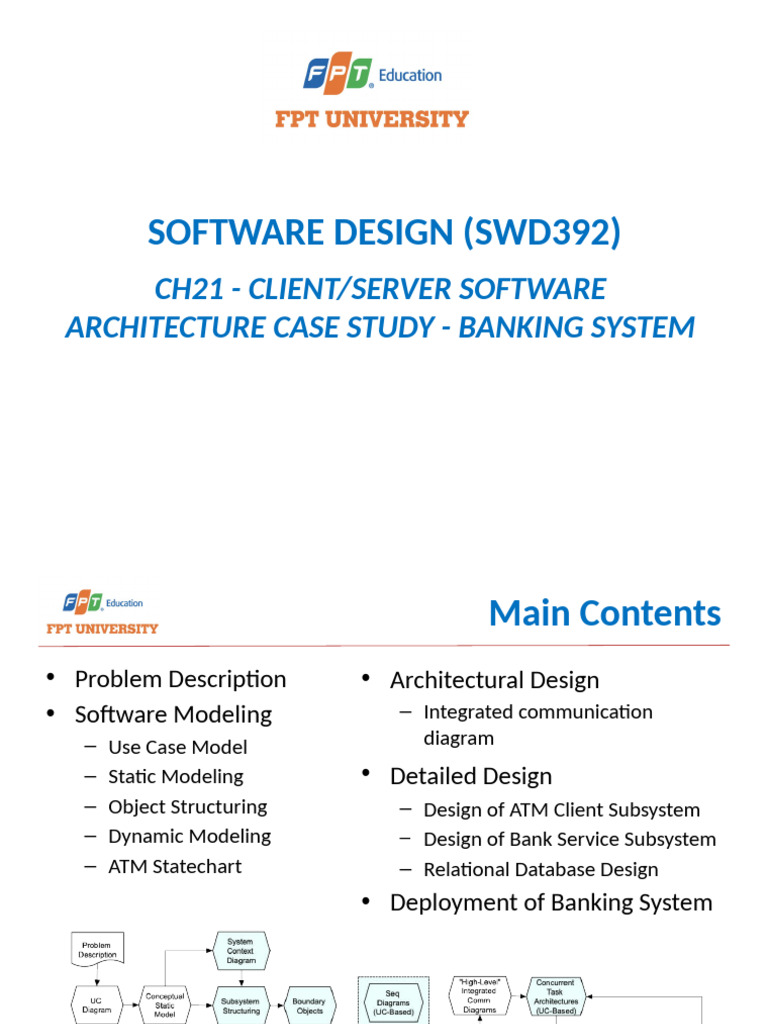 Ch21 - Client Server Software Architecture Case Study-Banking System | PDF | Personal ...