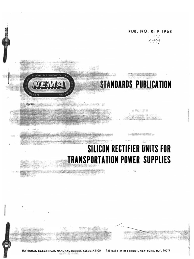 NEMA - RI - 9 For TRU | PDF