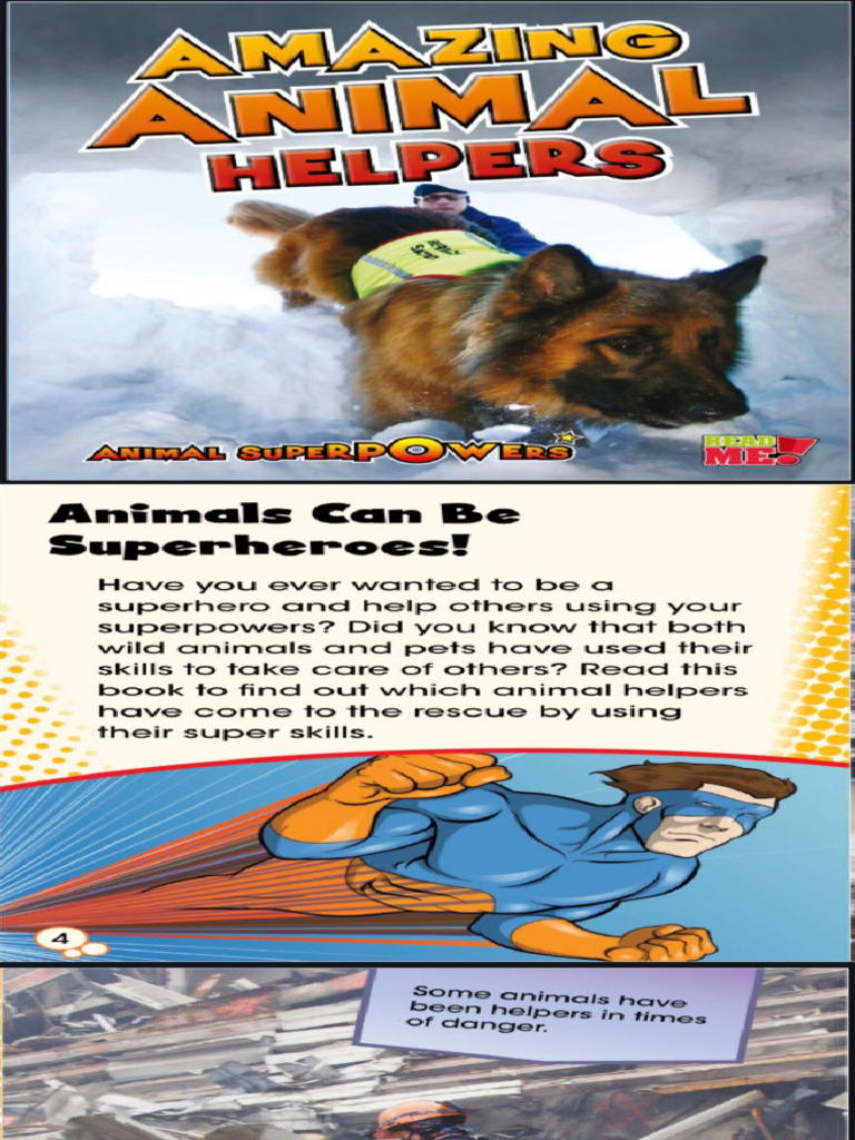 Amazing Animal Helpers | PDF