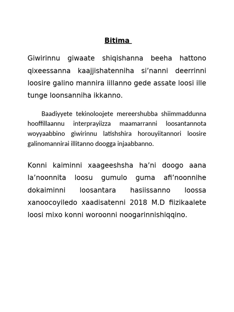 ICT 2018 Matrix Eked | PDF