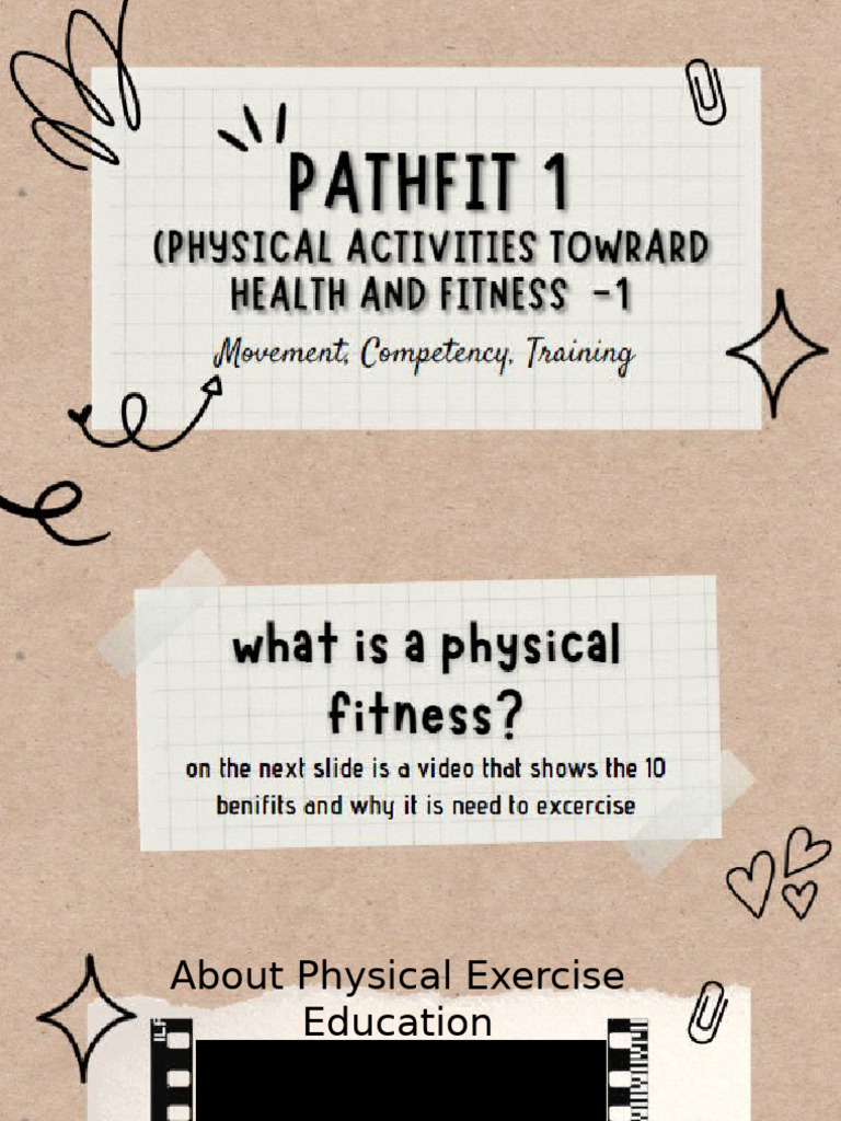 Pathfit 1 Lesson - Prelim | PDF