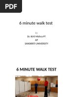 Six-Minute Walk Test - Clinical Role, Technique, Coding and ...