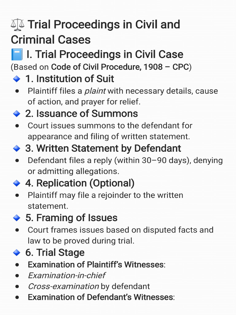 Case Proceedings | PDF