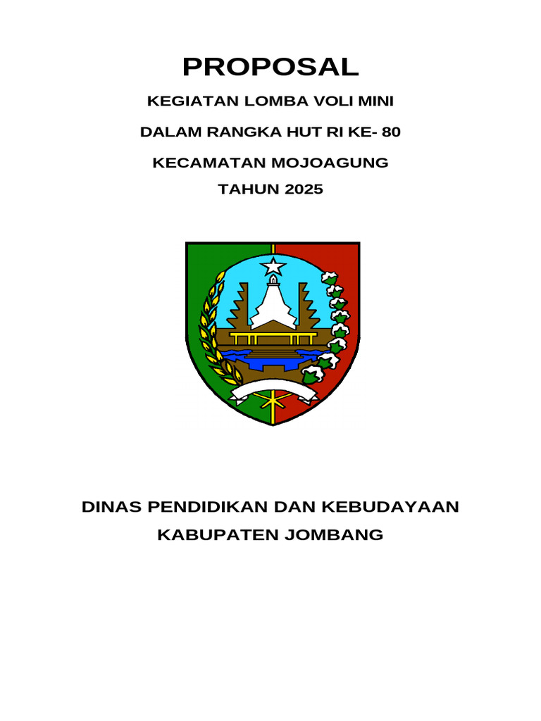 Proposal Lomba Volly 2025 Fix | PDF