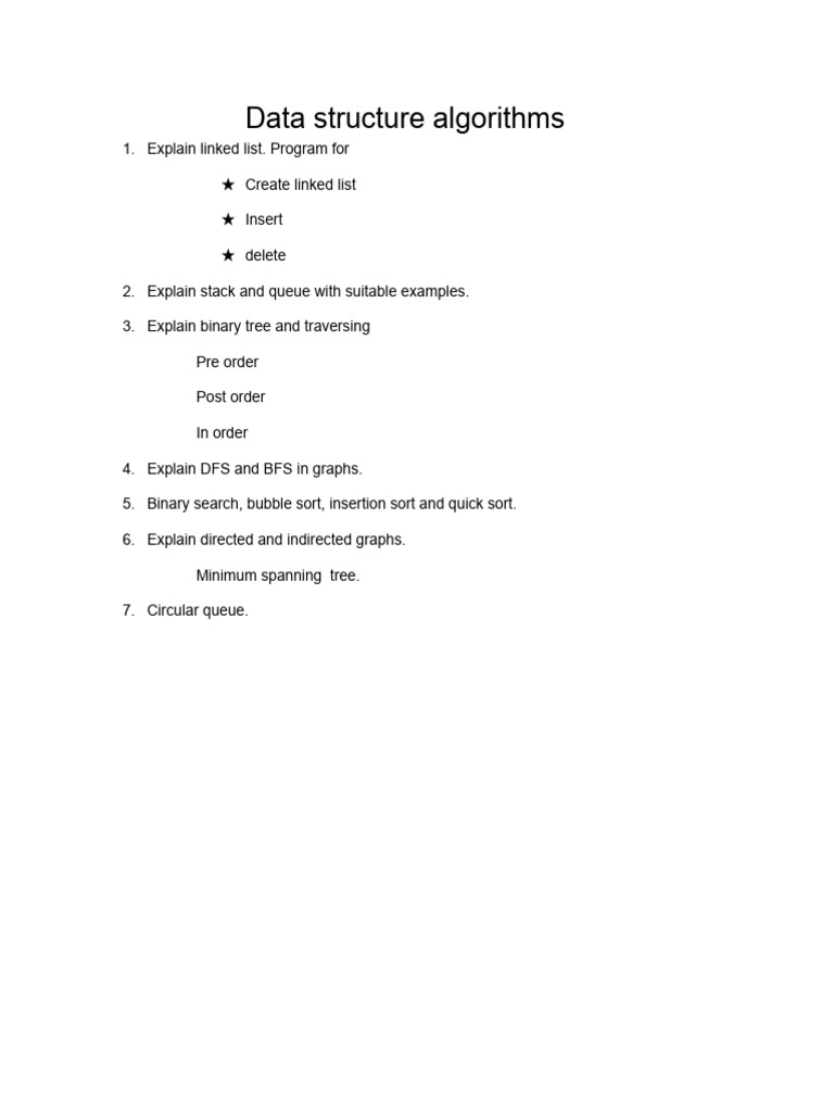 Data Structure | PDF
