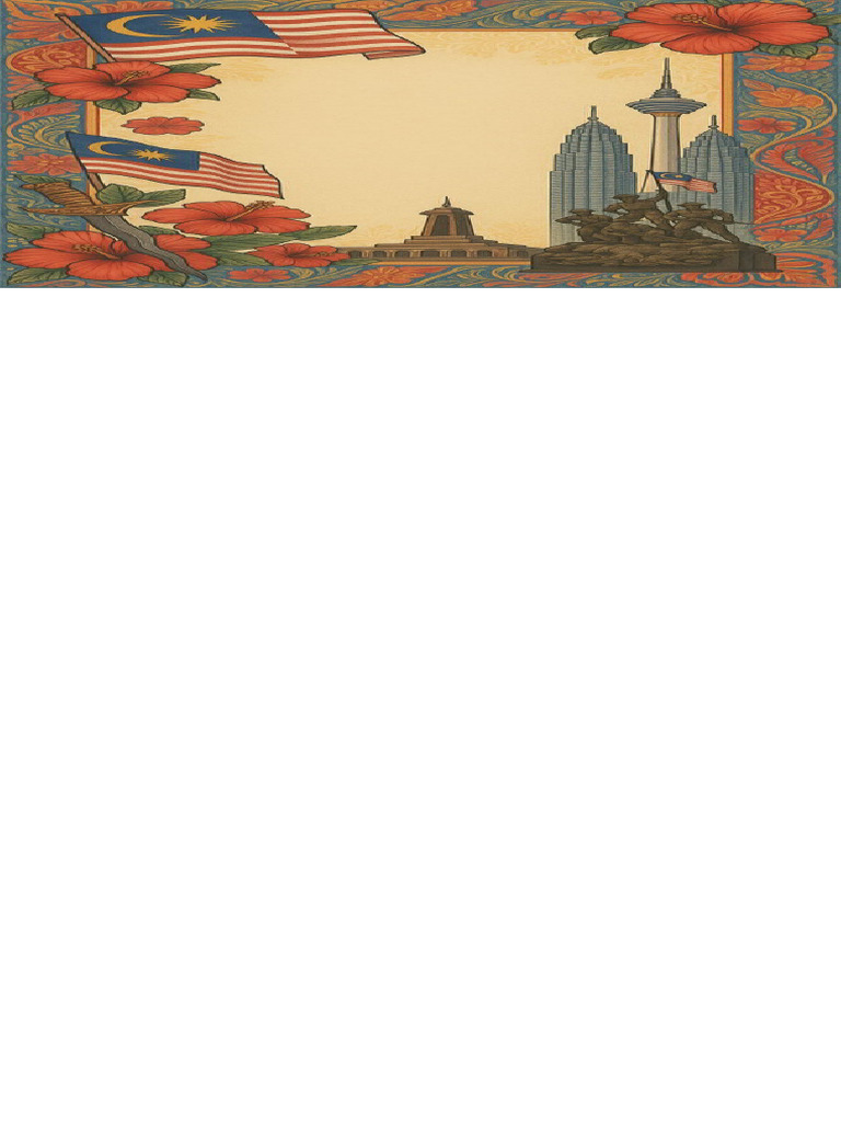 Design Sejarah 10 Halaman Hiasan Berbeza | PDF