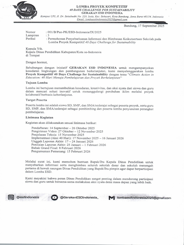 Gerakan Esd Indonesia Pdf