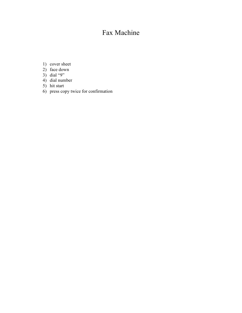 Fax Machine | PDF