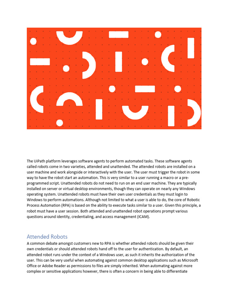 UiPath Robot Credentialing Guide | PDF | Password | User (Computing)