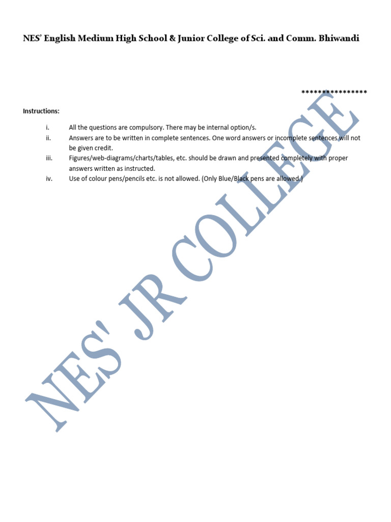 XII 50 Marks Format With Portion | PDF | Poetry | Writing
